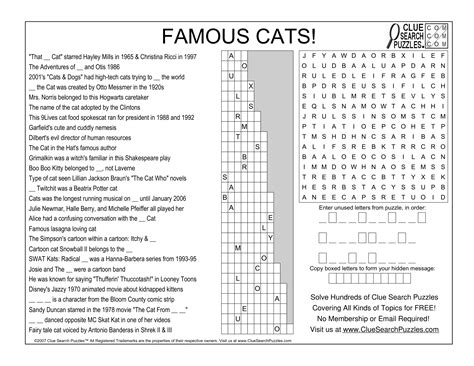 Famous Cats Trivia At Kris Allard Blog