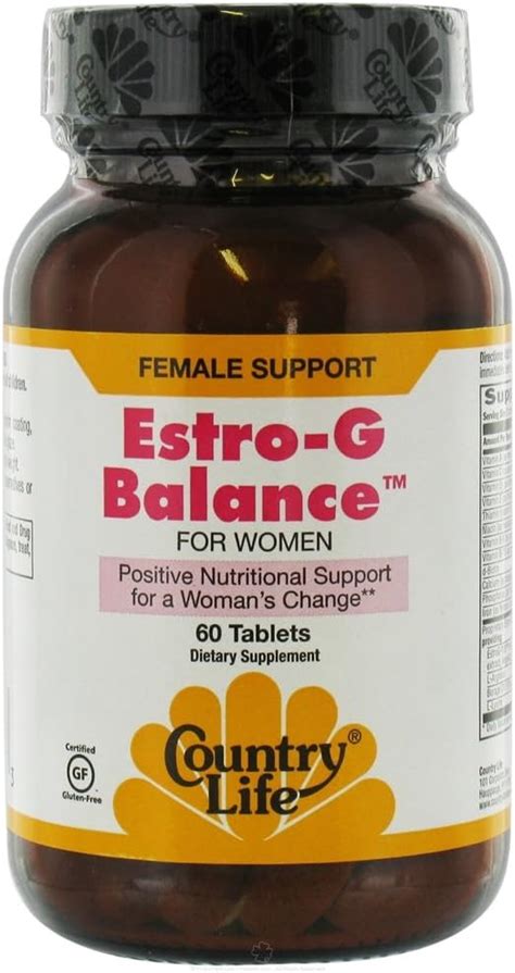 Country Life Estro G Balance For Women Tablets 60 Count