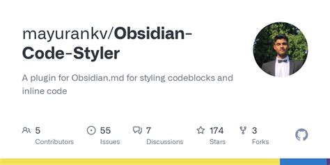 Github Mayurankvobsidian Code Styler A Plugin For Obsidianmd For