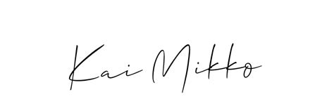 98 Kai Mikko Name Signature Style Ideas Get Autograph