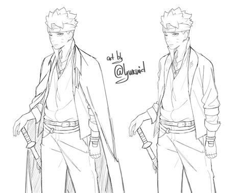 Timeskip Boruto Art By Yukuid Rboruto