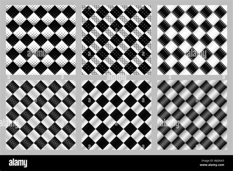 Seamless Geometrical Circle Pattern Background Collection Abstract Vector Designs From Circles