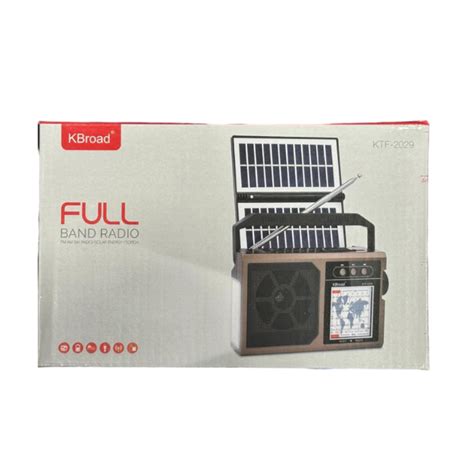 Ktf 2029 Solar Panel Radio Otclk