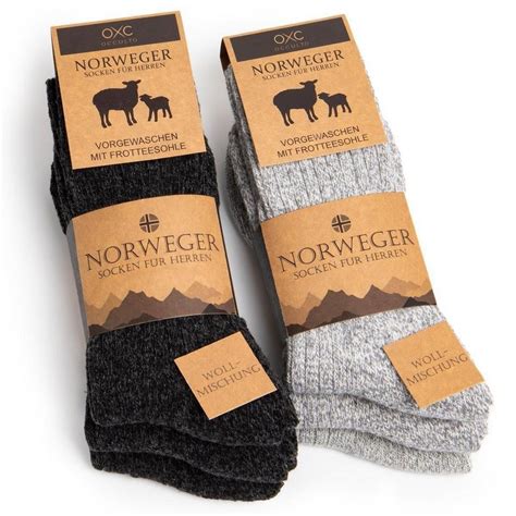 Occulto Norwegersocken Occutlo Herren Norweger Socken 6er Pack Modell