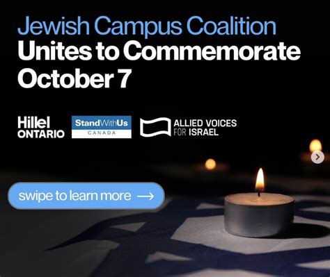 Oct 7 Anniversary Is ‘an Opportunity For Education And Togetherness