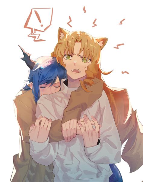 Chen And Swire Arknights Drawn By Zyzyyyyyyy9 Danbooru