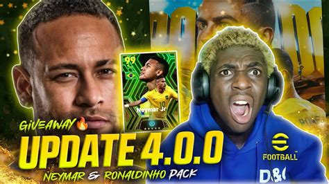 Tomorrows Efootball V 400 Mobile Season Update 🤩 Giveaway 🔥