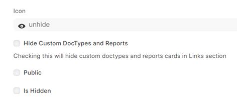 How To Hide This Custom Doctypes Frappe Hr Frappe Forum
