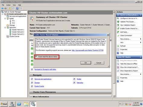 Instalacija I Konfiguracija Hyper V Failover Cluster A SerbianAdmin