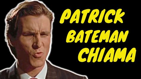 Patrick Bateman Chiama 📞 Mrprank Seguitemi Su Youtube E Instagram