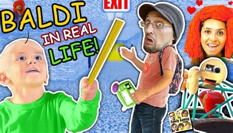 Baldi S Basics In Real Life Fgteev Goes To School Of Education