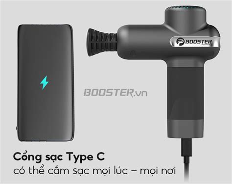 Súng Massage Cầm Tay Cao Cấp Booster Mini Ls