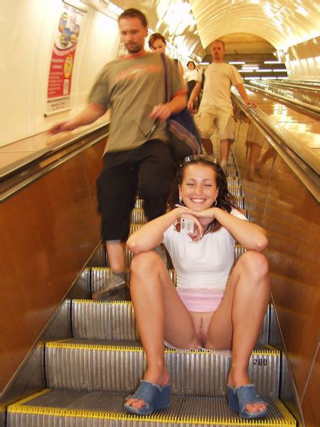 Going Down The Escalator Porn Pic Eporner