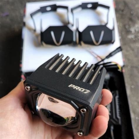 Jual Mini Projie Projector Laser Led Pro7 Mp77 White White Putih