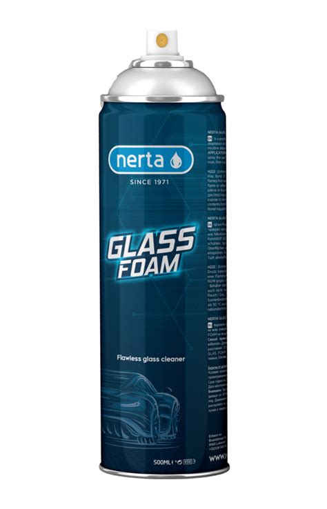 Glass Foam Nerta Professional Cleaning Products