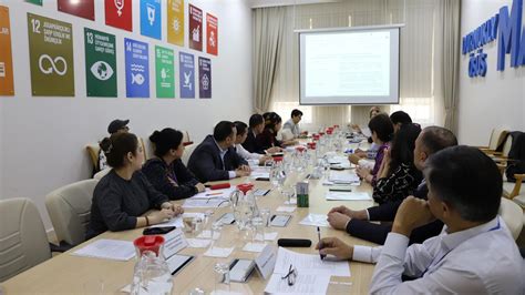 Undp Held A Working Meeting To Discuss The Activities Of Turkmenistan