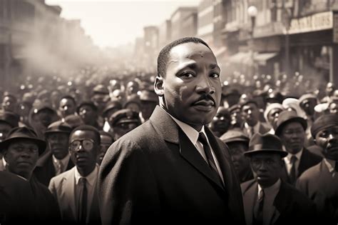 마틴 루터 킹 주니어의 날 행복한 Mlk의 날 꿈이 있어요 프리미엄 사진