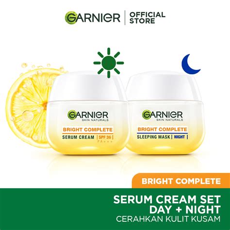 Garnier Perfect Day And Night Kit Rangkaian Garnier Bright Complete