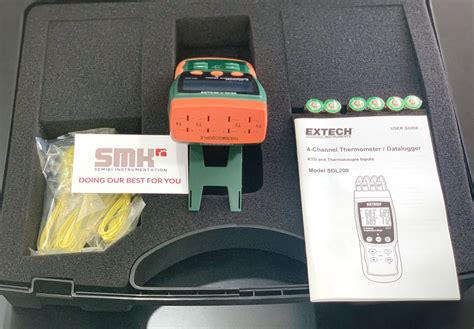 BỘ Đo Ghi NhiỆt ĐỘ TiẾp XÚc 4 KÊnh Extech Sdl200 Semikicom