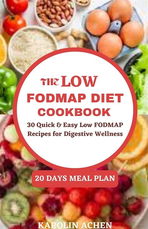Low Fodmap Diet Cookbook 30 Quick And Easy Low Fodmap Recipes For Digestive Wellness Kindle