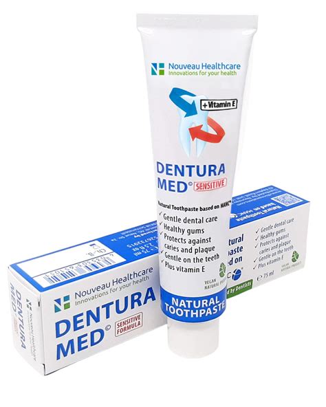 Buy Dentura Med Sensitive Natural Toothpaste Based On Clinoptilolite