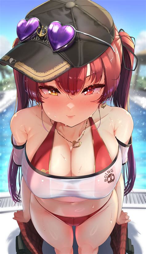 Houshou Marine Summer Danbooru