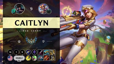 Caitlyn Adc Vs Smolder Na Challenger Patch 1411 Youtube