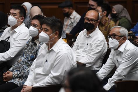 SIDANG DAKWAAN KASUS KORUPSI MINYAK GORENG ANTARA Foto