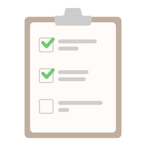 Checklist Generic Color Fill Icon