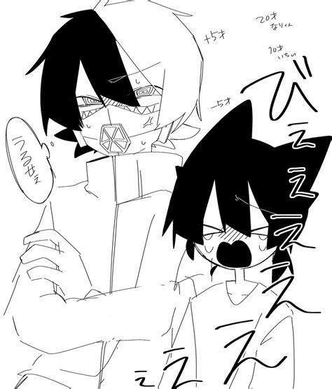 「絵の息抜きに描いてた絵をあげてなかった 」iの漫画