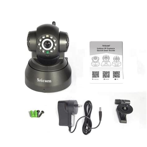 Sricam Webcam IP sans fil Vision nocturne 11 LED WIFI Cam M JPEG Vidéo