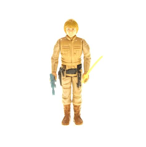 Luke Skywalker Orange Brown Hair Bespin Fatigues Star Wars Vintage