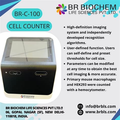 Br Biochem Life Sciences Pvt Ltd On Linkedin Cellcounter