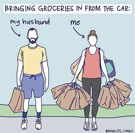 New England Mom Creates Funny Moms Vs Dads Instagram Comics