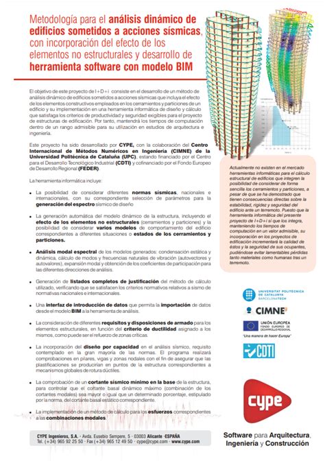 Análisis Dinámico De Edificios Información Learning Cype