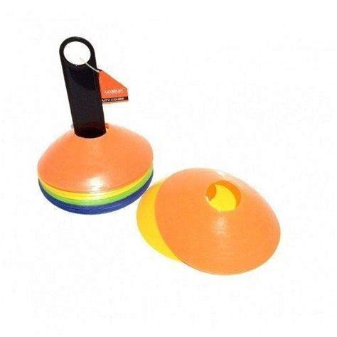 Kit 20 Mini Cones De Agilidade Cones Treinamento Funcional Liveup