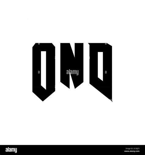 Ond Letter Logo Design For Technology Company Ond Logo Design Black