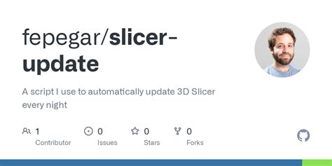 Github Fepegarslicer Update A Script I Use To Automatically Update