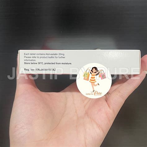 Jastip Malaysia Medicine Atorvas 20mg 30 Tablets • Jastip By Pure
