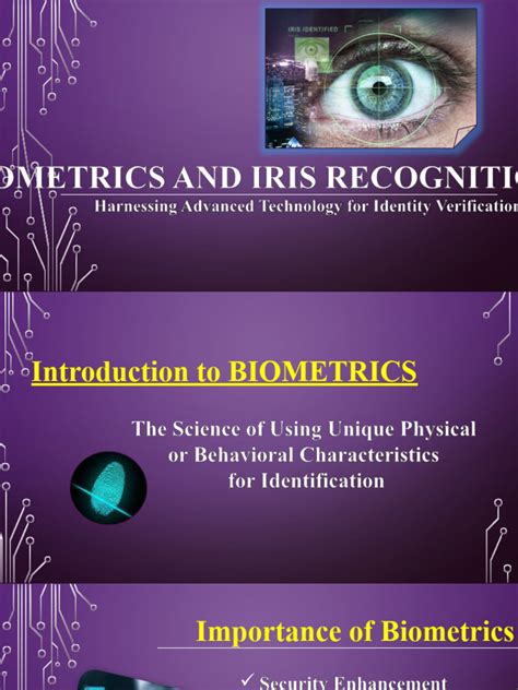 biometrics and iris pdf