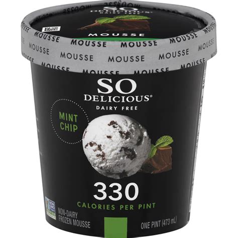 So Delicious Frozen Mousse Non Dairy Mint Chip Shop Foodtown