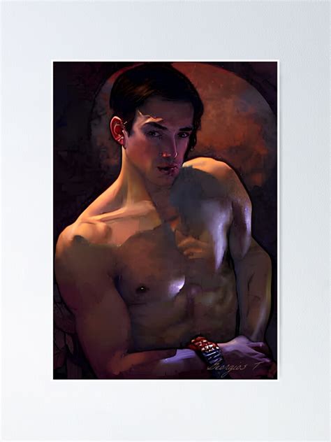 Shirtless Male Portrait Poster For Sale By Georgiost Redbubble