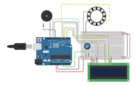 Circuit Design Проект Tinkercad