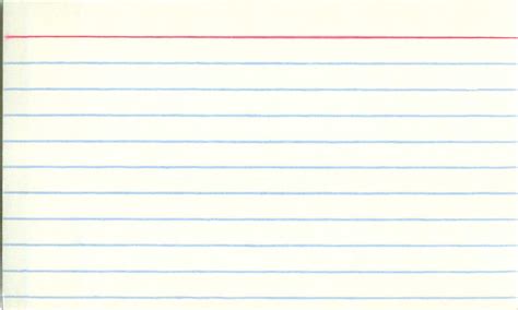 Index Card