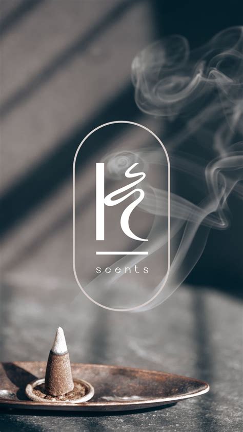 Kaori Brand Identity & Logo design | 향, 로고, 스케치