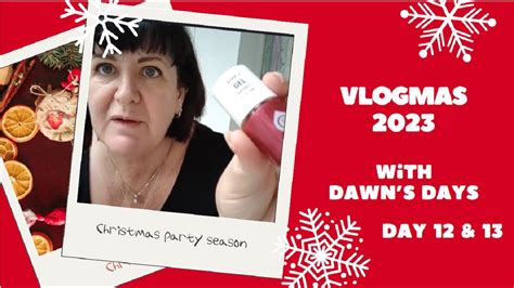 Vlogmas Day Christmas Party Season YouTube