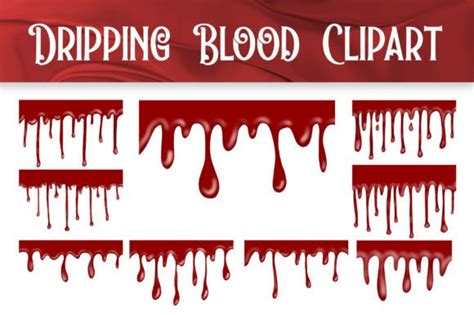 Dripping Blood Background