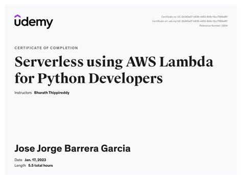 Jose Jorge Barrera Garcia On Linkedin Udemy Course Completion Certificate