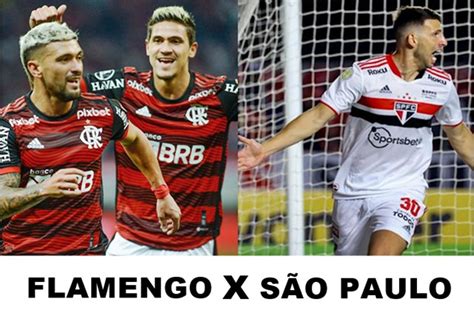São Paulo x Flamengo ao vivo como assistir online e na Tv ao jogo da