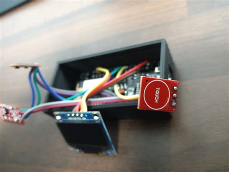 Nodemcu Esp8266 Deauther Oled Touch Sensor By Xylen C4 Download Free Stl Model